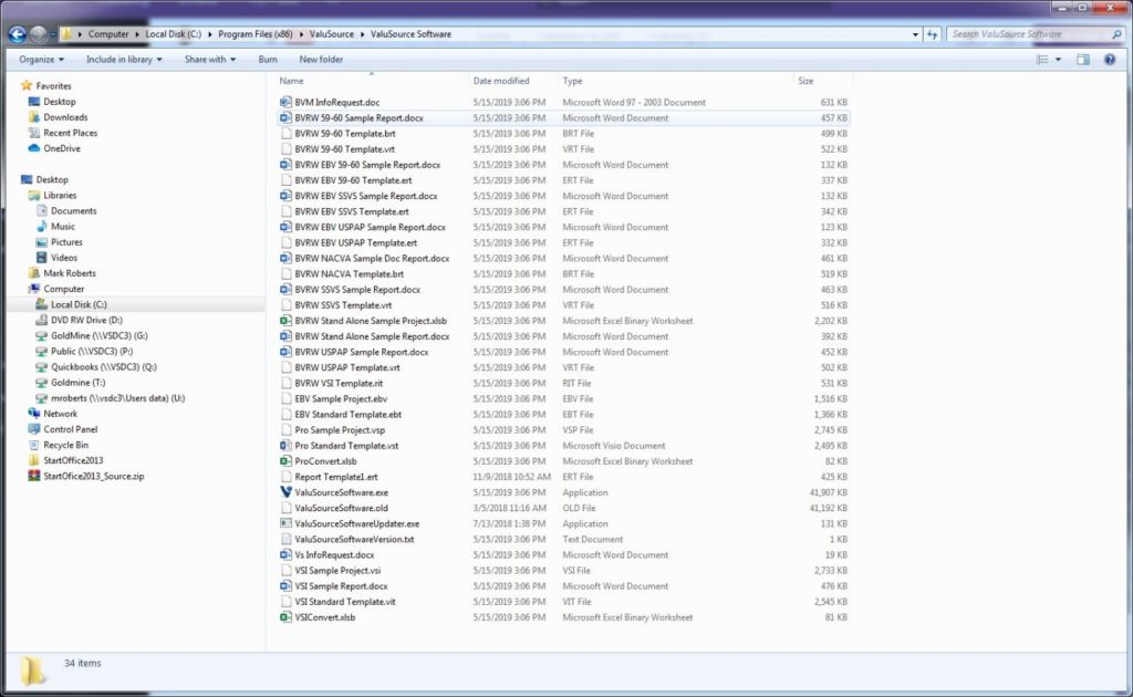 How do I know which version of ValuSource Software I have? - ValuSource Support