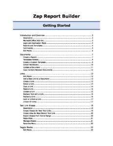 Zap Getting Started - ValuSource Support