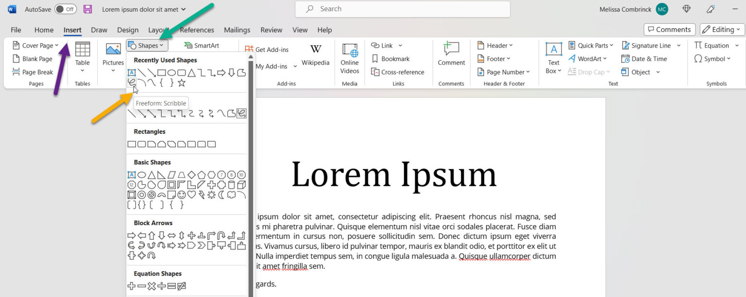 Sign Documents in Microsoft Word - ValuSource Support