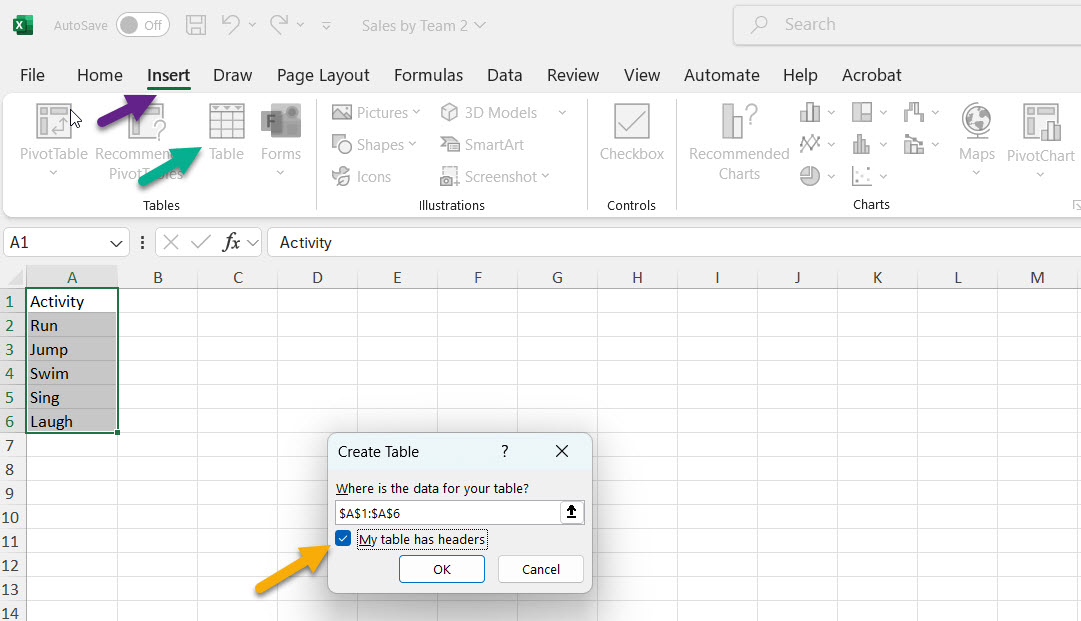 How To Create A Dynamic Dropdown List With Auto Update In Excel Valusource Support